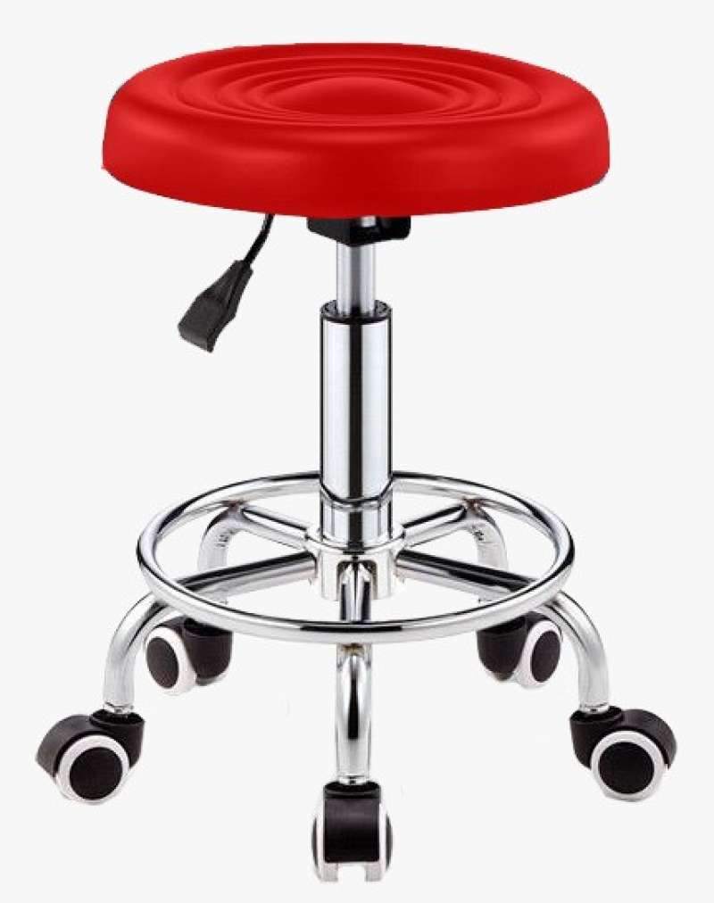 Promo Kursi Salon Hidrolik Bulat/ Barstool/ Kursi Lab Roda , Tanpa ...