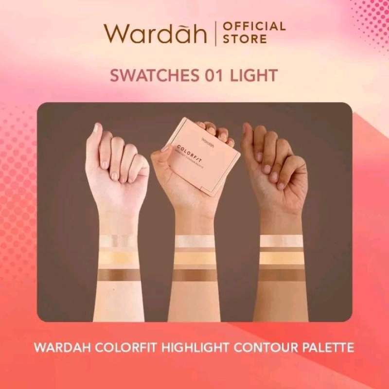 Jual Wardah Colorfit Highlight & Contour Palette di Seller Agen ...
