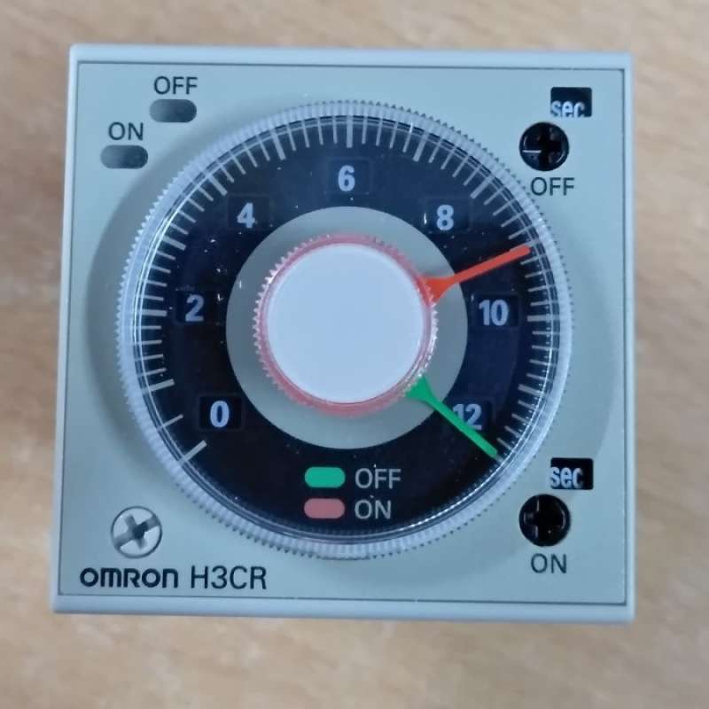 Promo Twin Timer H3CR F8 100-240VAC 220V 110V bisa Omron Diskon 23% di ...