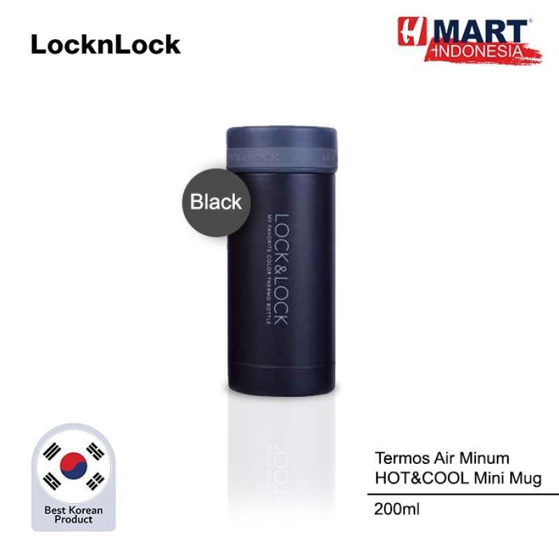 Jual Locknlock - Termos Air Minum Hot&cool Mini Mug 200ml - Hitam Di Seller Chaca - Cengkareng ...
