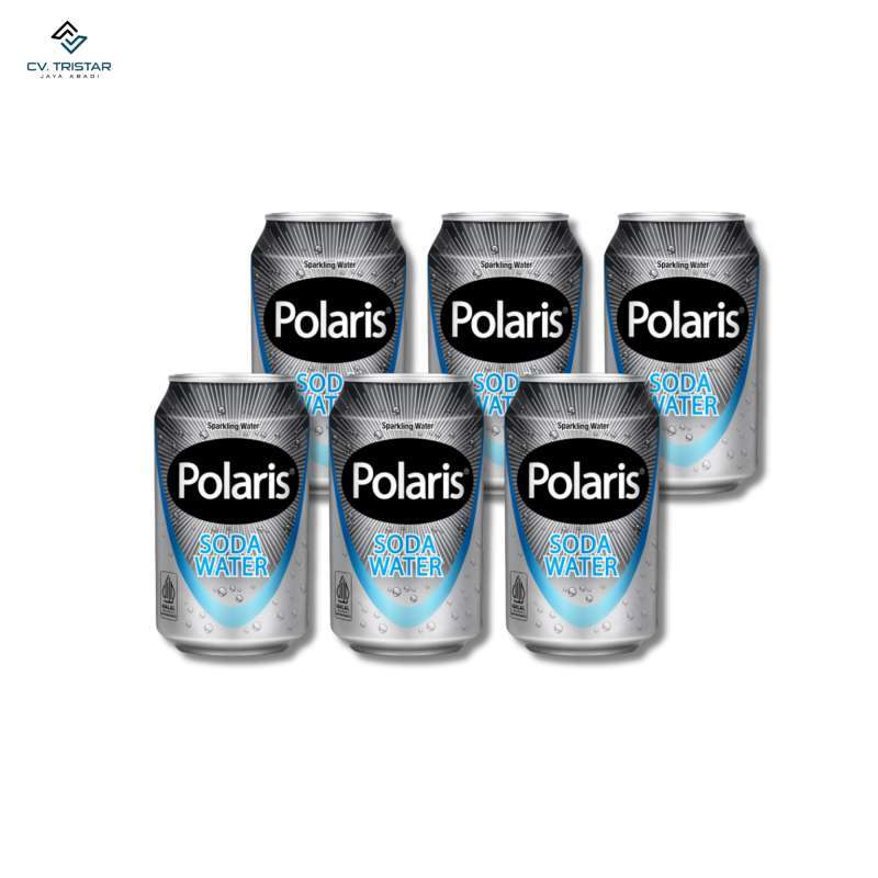 Jual Polaris Soda Water 330ml di Seller Tristar Beverage - Petisah ...