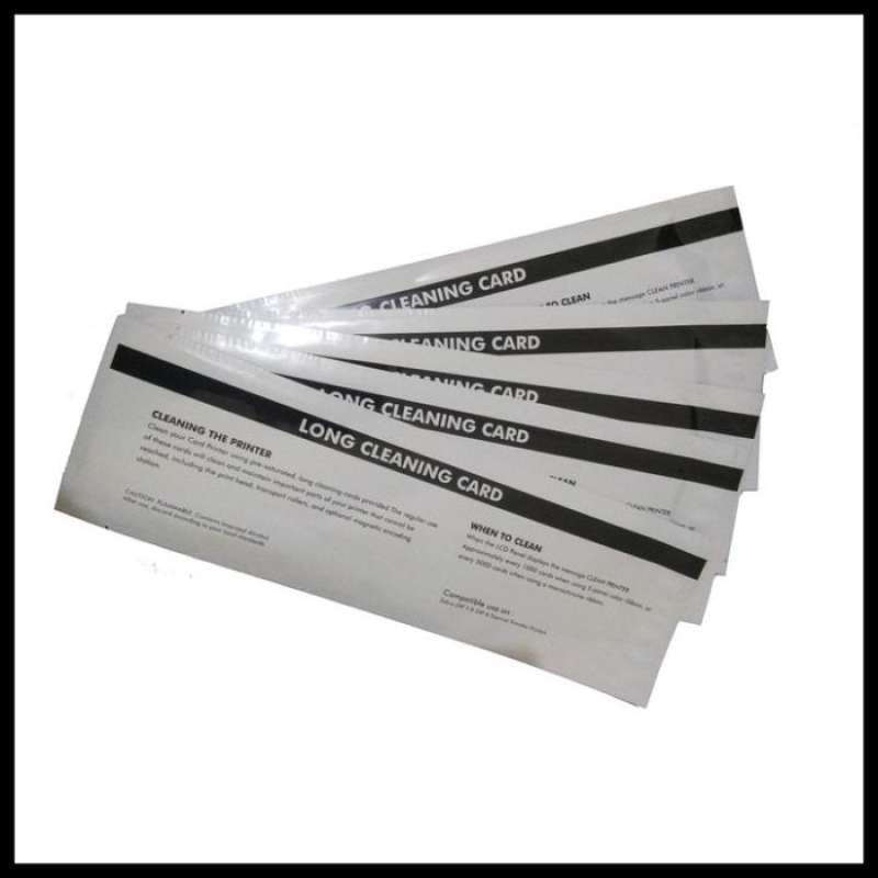 Promo 100% Produk Ori Long Cleaning Card Zebra P330I Original Diskon 23 ...