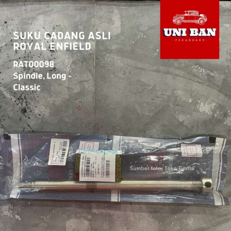 Promo Poros Panjang Classic Rat00098 Spindle - Royal Enfield Asli ...