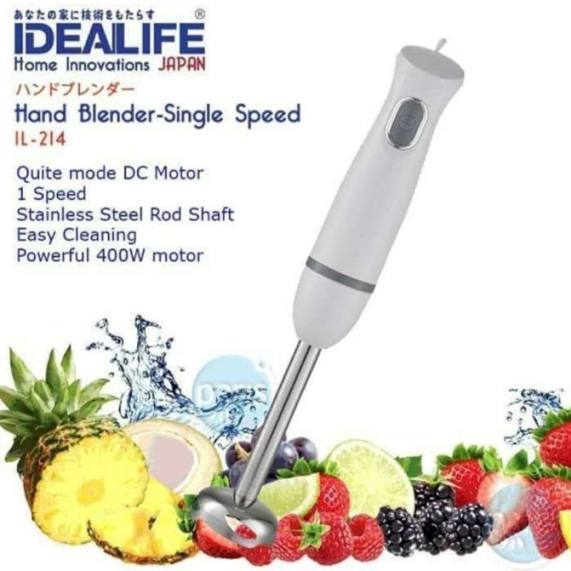Promo Idealife Hand Blender Penggiling Tangan Single Speed Il-214 ...