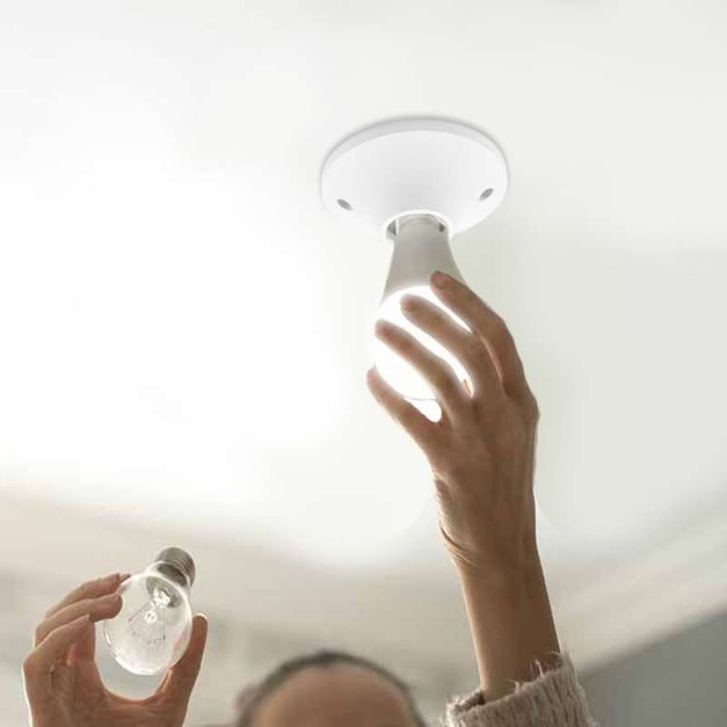 Jual Fitting Lampu Plafon Mikotek / Fitting Lampu Model Bulat / Oval ...