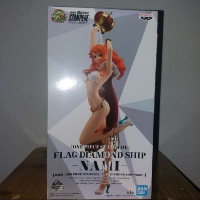 Promo Nami One Piece Flag Diamond Ship Stampede Figure Original Diskon 23% Di Seller Prasywa ...