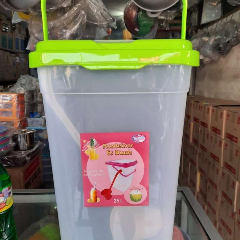 Promo Aquarium Es Kelapa / Aquarium Es Buah / Tempat Es Buah / Tempat ...