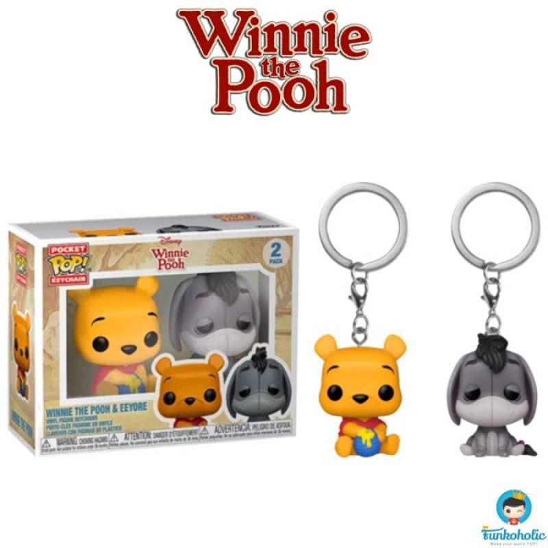 Jual Pocket Pop! Keychain Disney Winnie The Pooh & Eeyore [exclusive ...