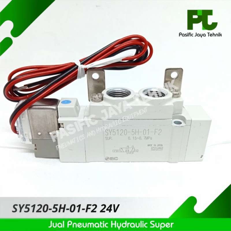 Promo Solenoid valve 24v SMC SY5120-5H-01-F2 SY Series Diskon 27% di Seller Dekoransa Shop ...