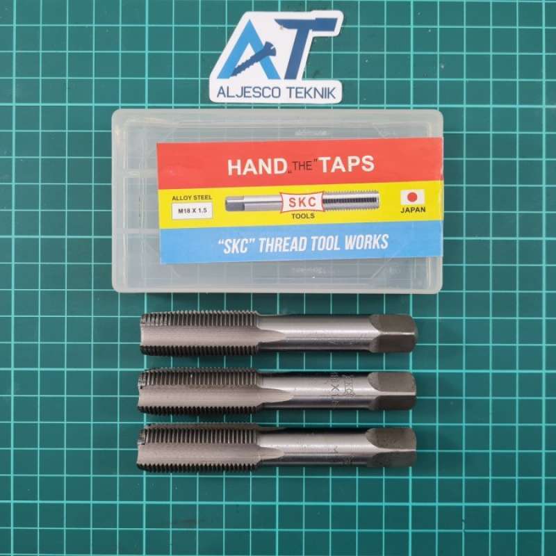 Promo HAND TAP M18 X 1.5 MM SET 3 PCS Diskon 32% di Seller Dekoransa ...
