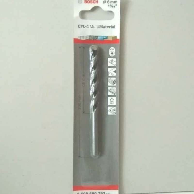 Promo Bosch Cyl-4 Multi Material 6mm Mata Bor Beton S6 Diskon 27% Di Seller Arie Shop - Harapan ...