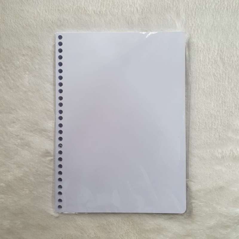Jual KERTAS BINDER POLOS ISI 100 LEMBAR A5/20RING DAN B5/26RING di ...