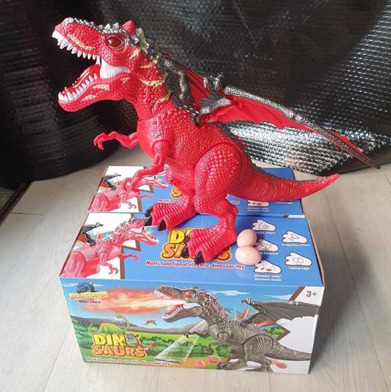 Promo MAINAN DINOSAURUS T REX ASAP BERTELUR DAN JALAN TYREX BESAR ...