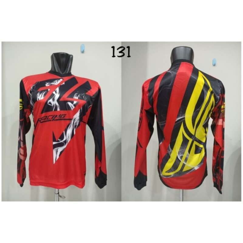 Promo Baju Jersey Motor Cross Panjang Drag Bike Sepeda Dwonhill ...