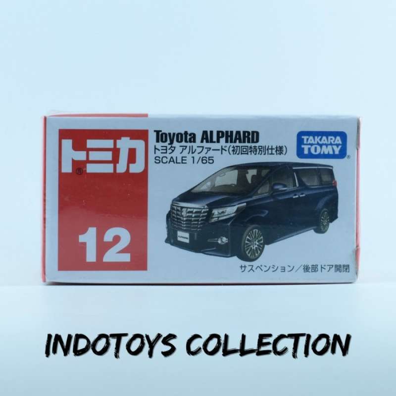 Promo Tomica Regular ~ Toyota Alphard Hitam Segel Diskon 23% Di Seller Qairina Store ...