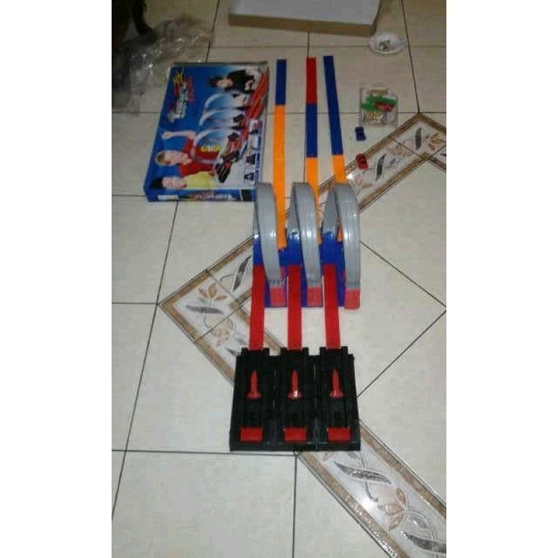 Promo Mainan Anak Track Racing Hotwheels 3 Jalur Mobil Diecast Diskon ...