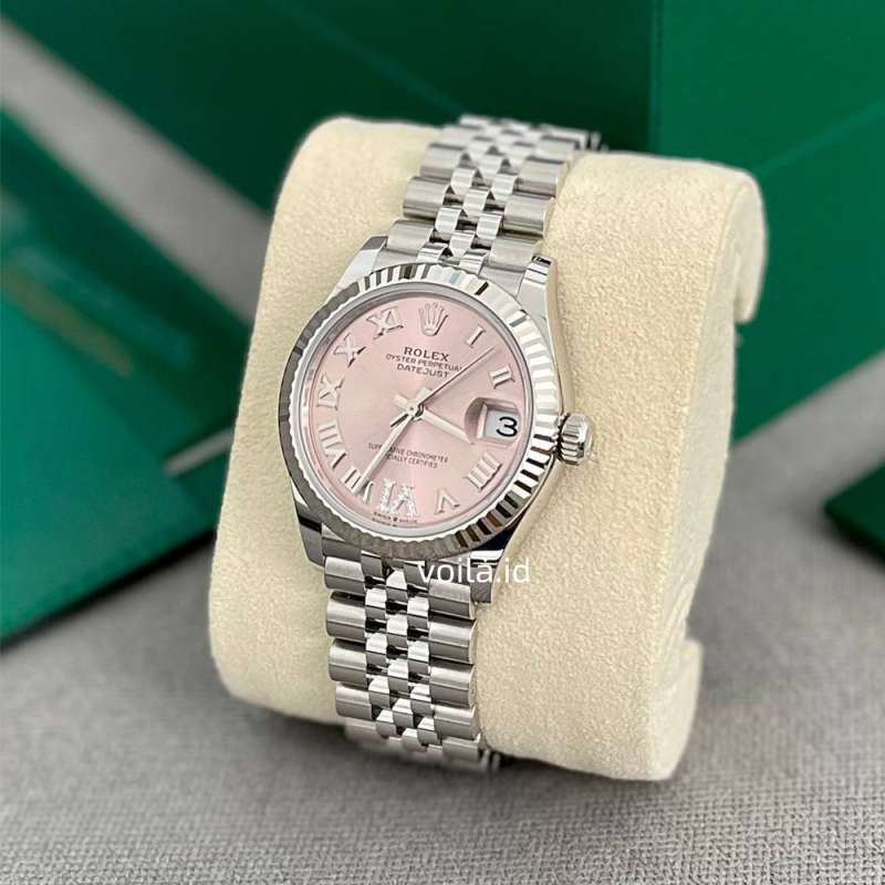 Promo Rolex Datejust 31 - 278274 Pink Vi Jubilee Steel Diskon 38% Di ...