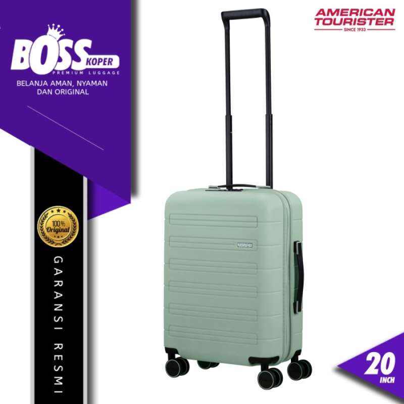 Promo Koper Cabin 20 Inch AMERICAN TOURISTER Expand Double Zipper ...