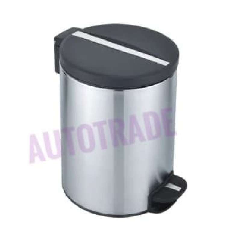 Jual Tempat Tong Sampah Injak Pedal Bin Stainless Steel 12 Liter Krisbow - 12 Lt Black Di Seller ...