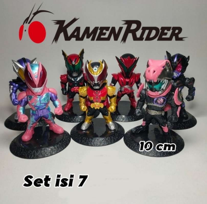 Promo Figure Kamen Rider Saber Vice Rex Set 7 pcs Diskon 23% di Seller ...