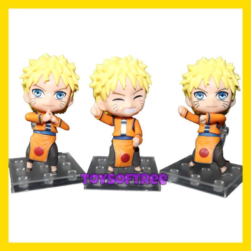 Promo ACTION FIGURE NARUTO MINI CIBI KECIL ANIME NARUTO SHIPPUDEN ...