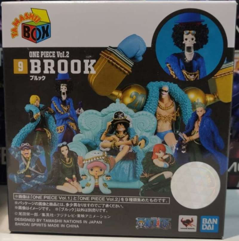 Promo Brook One Piece Tamashii Box Vol 2 [9] Bandai Action Figure ...