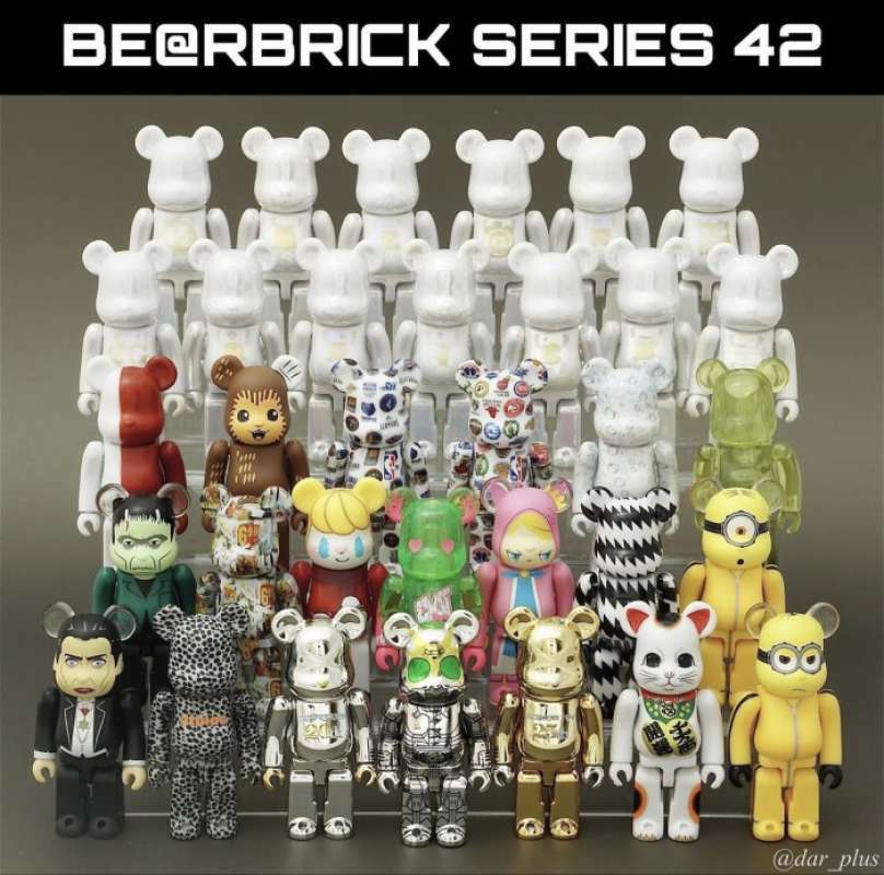 Promo Bearbrick Blind Box Series 42 SATUAN RANDOM - Medicom Toy Diskon ...