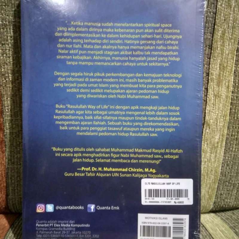 Jual Rasulullah Way of Life - Muhammad Makmun Rasyid di Seller Samudra ...