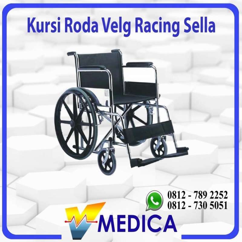 Jual (instant) Kursi Roda Standart Sella Velg Racing Ky 809b Di Seller ...