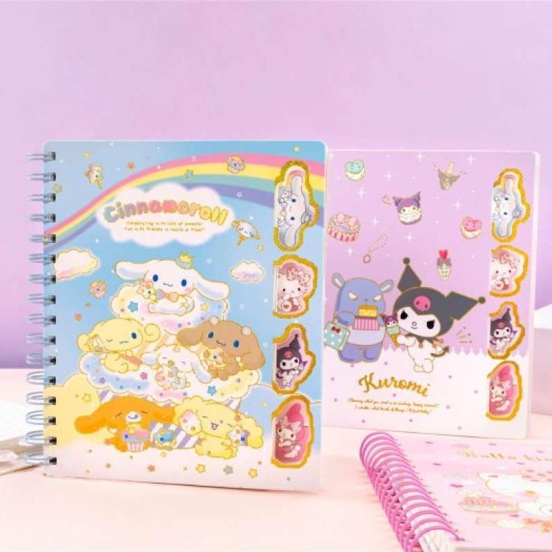 Jual BINDER GLITTER SANRIO | BINDER BOOK SANRIO | DIARY SANRIO | KUROMI ...