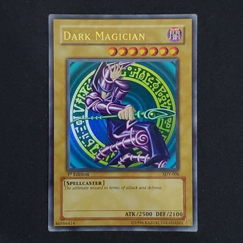 Promo Yugioh OCG Dark Magician Ultra Rare Card UR Asian-English Kartu TCG Diskon 23% di Seller ...