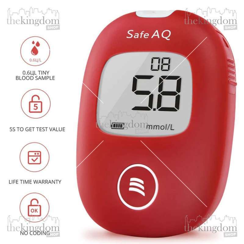 Jual Sinocare Safe AQ Smart SET KIT Alat Cek Gula Darah Glucose ...