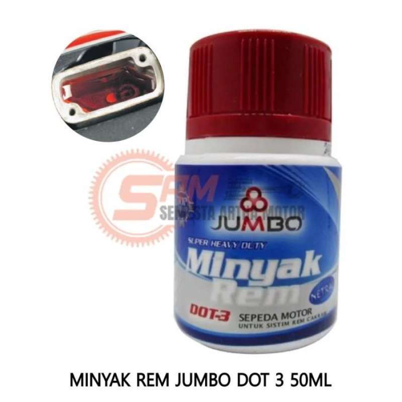 Jual Oli Minyak Rem Jumbo Dot 3 (50ml) Di Seller Semesta Artha Motor ...