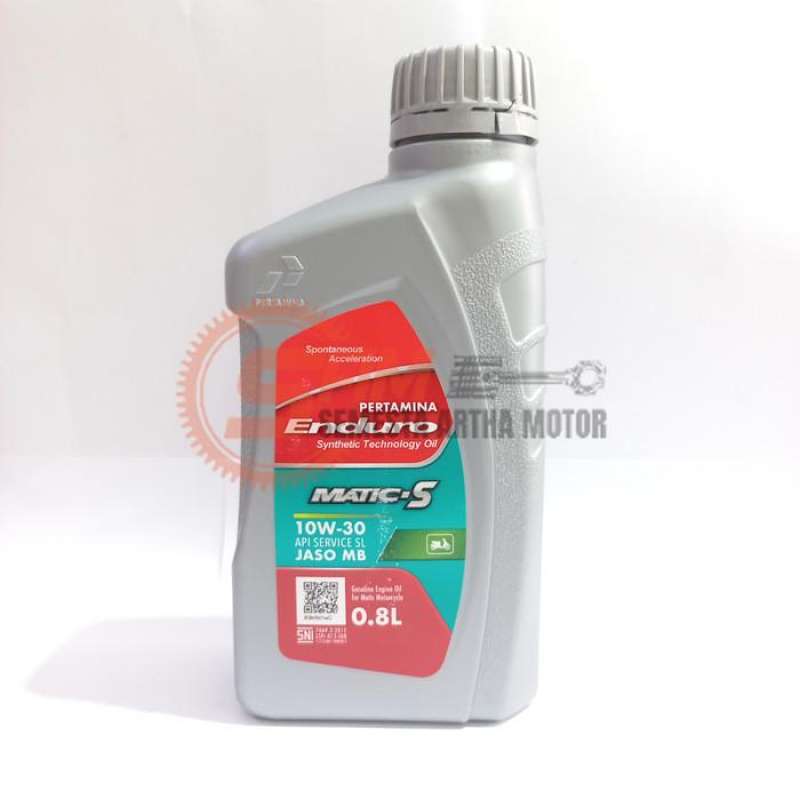 Jual Pertamina Enduro Matic S 800ml 10w30 Oli Motor Matik Universal 0 ...