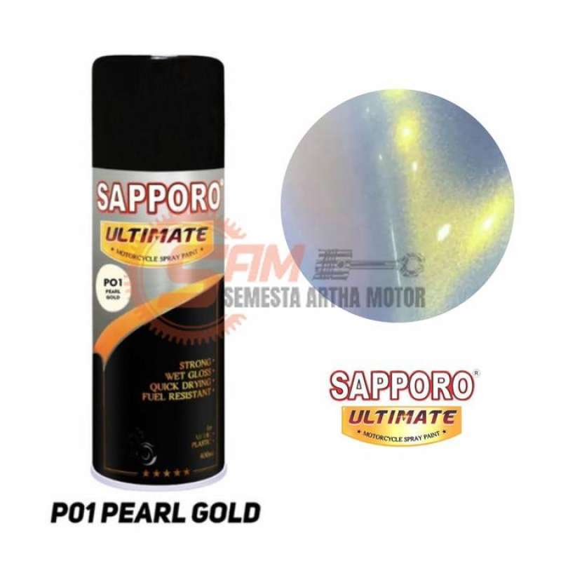 Jual Pilox Sapporo Ultimate Pearl Series Transparan Cat Semprot Pilok ...