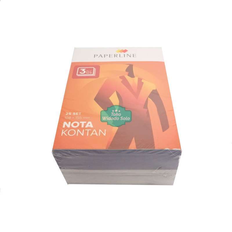 Jual Buku Nota Kecil Kontan Ncr 3 Ply Paperline Rangkap Tiga 10,8x15 ...