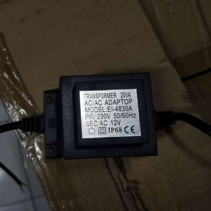 Promo Trafo Kolam Renang 12V 20w RGB Driver Lampu Kolam 12 Volt 20 watt IP68 Diskon 23% di ...