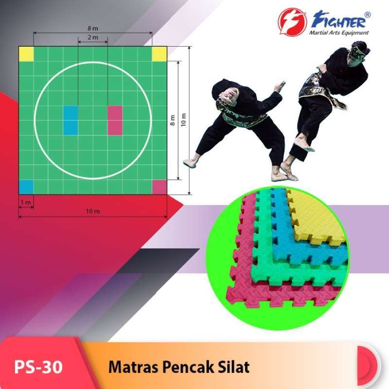 Jual Matras Pencak Silat PS-30,30mmx1mx1m,100 lembar di Seller Olympus ...