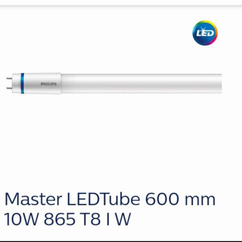 Promo LAMPU TL LED MASTER 10W T8 TUBE 10WATT MASTER 10W 60cm Diskon 23% ...