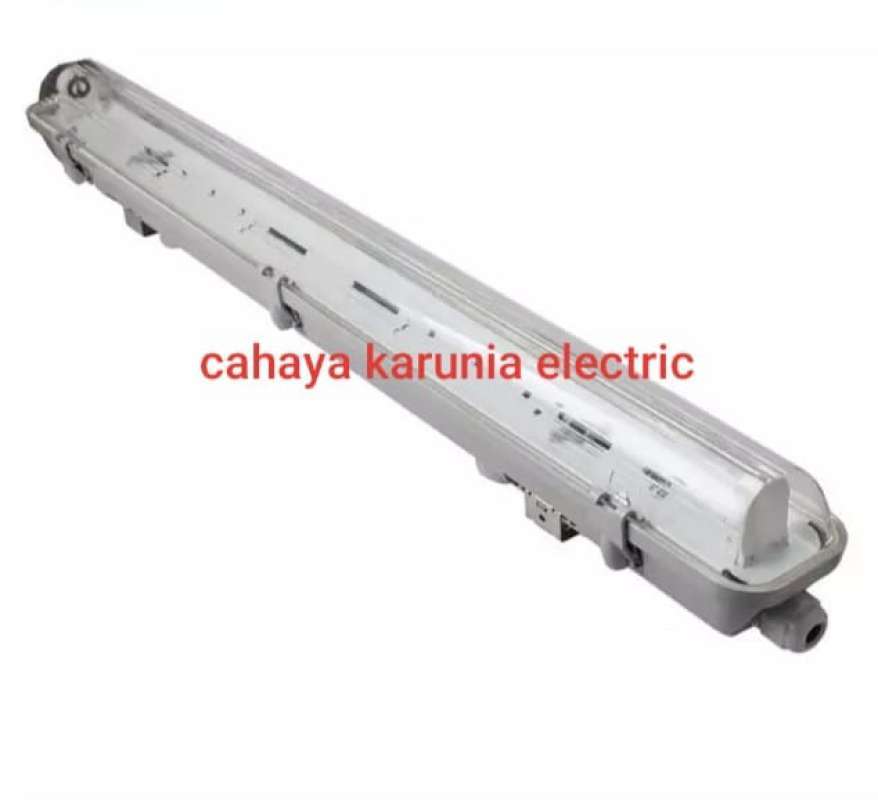 Promo Kap lampu TL T8 waterproof 1 x 36 watt 120 cm ANTI PECAH Diskon ...