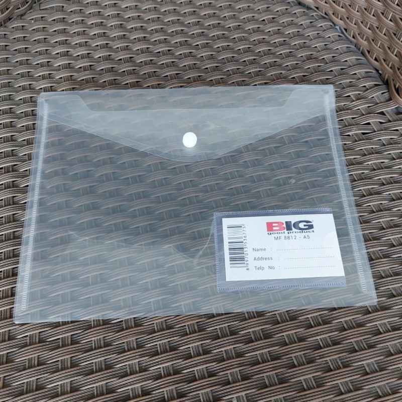 Jual Map Plastik Kancing A5 Big - 1 Lusin Di Seller Toko Widodo Atk ...