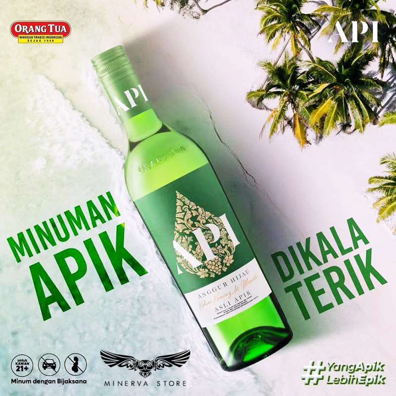 Promo Api Anggur Hijau 620 Ml Diskon 15% Di Seller Minerva Store - Duren Jaya, Kota Bekasi | Blibli