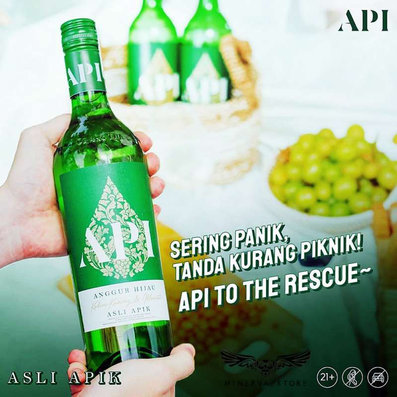 Promo Api Anggur Hijau 620 Ml Diskon 15% Di Seller Minerva Store ...