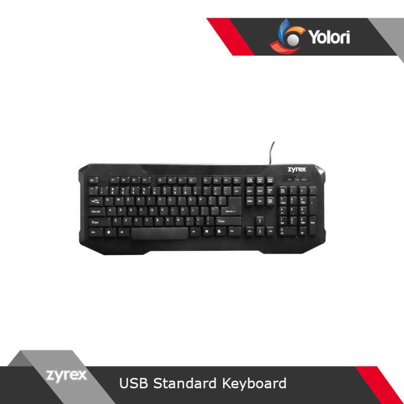 Jual Zyrex USB Standard Keyboard Za-105 Di Seller Yolori Flagship Store ...