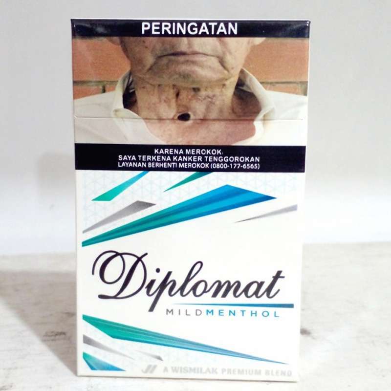 Jual WISMILAK DIPLOMAT MILD MENTOL 16 rokok filter [1 Slop/ 10 Bungkus ...