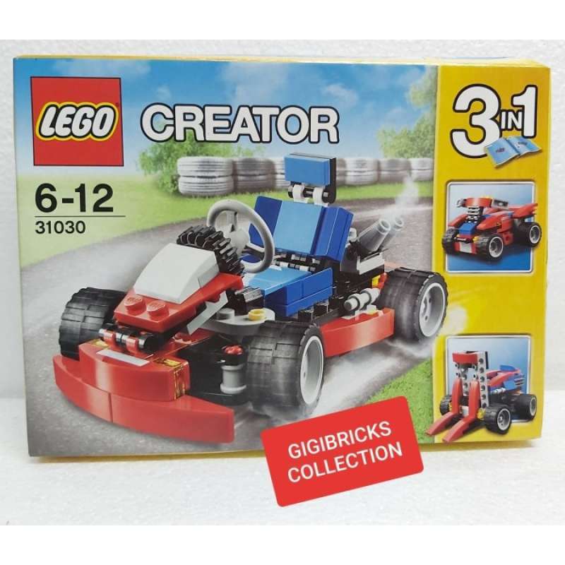 Promo Lego Creator Original 31030 Red Go-Kart 3 in 1 Diskon 23% di ...