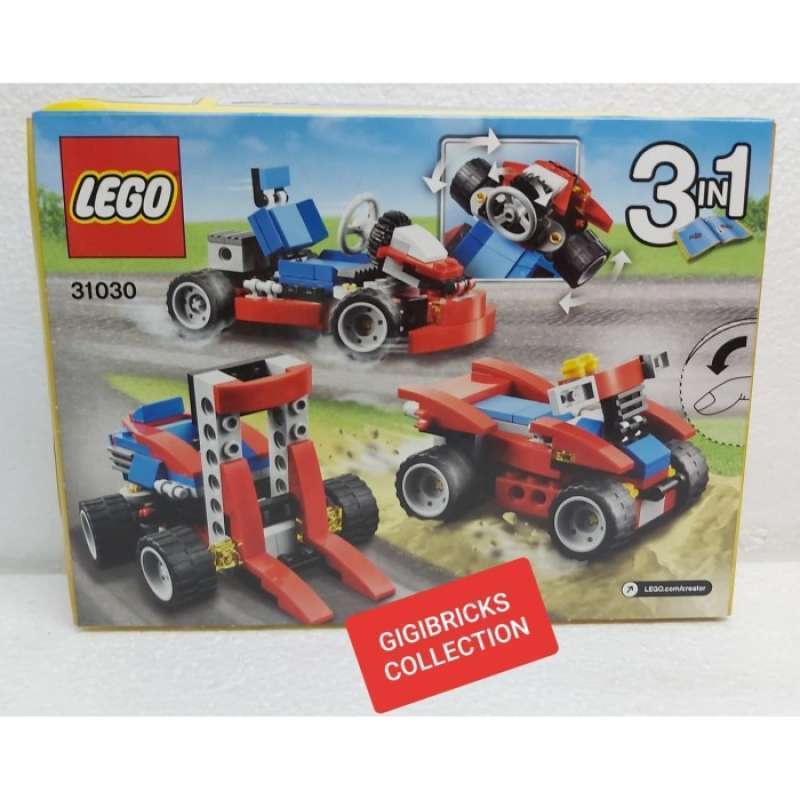 Promo Lego Creator Original 31030 Red Go-Kart 3 in 1 Diskon 23% di ...