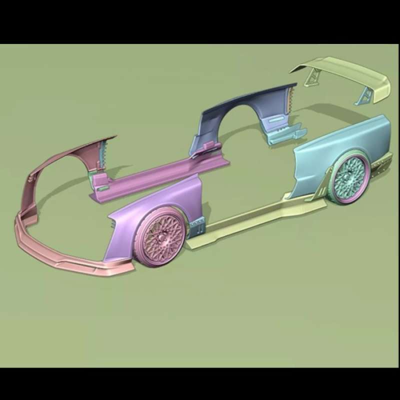 Promo GTR R34 BODYKIT FOR TAMIYA 1/24 MOKIT MODEL KIT Diskon 23% di ...