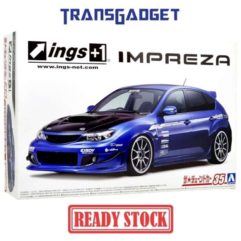Promo Aoshima 35 Ings Subaru Grb Impreza Wrx Sti 07 1/24 Plamo Diskon 23% Di Seller Kitchen ...