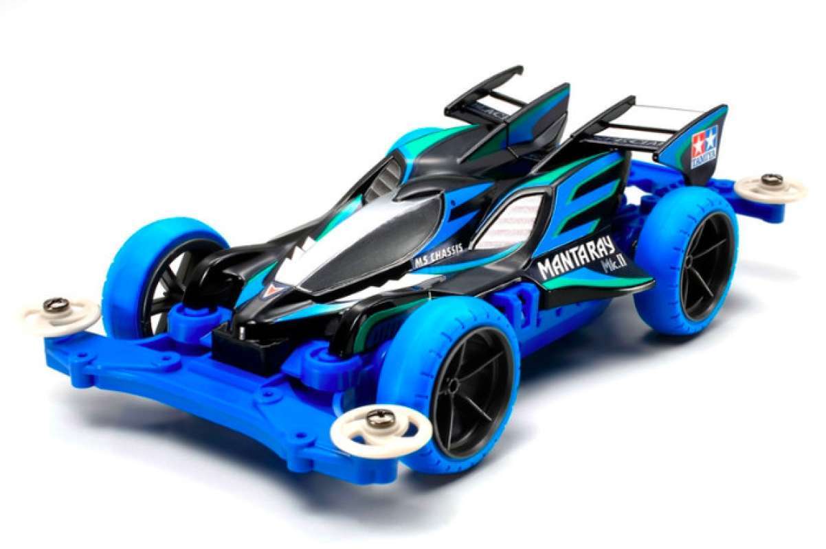 Promo Tamiya Mini 4WD Manta Ray MK. II Black Sp. (MS Chassis) - 95466 ...